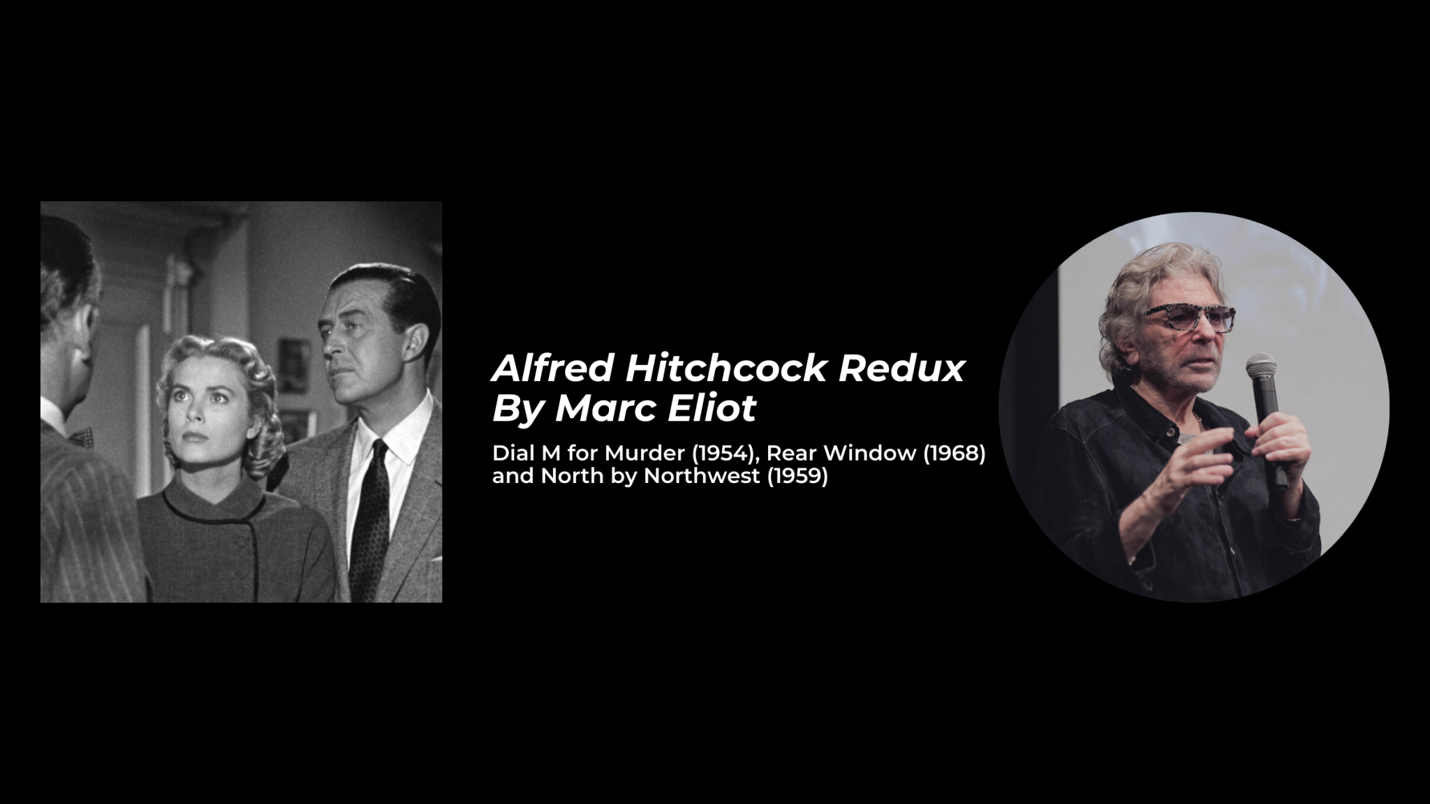 Alfred Hitchcock Redux By Marc Eliot | Dial M for Murder (1954), Rear ...